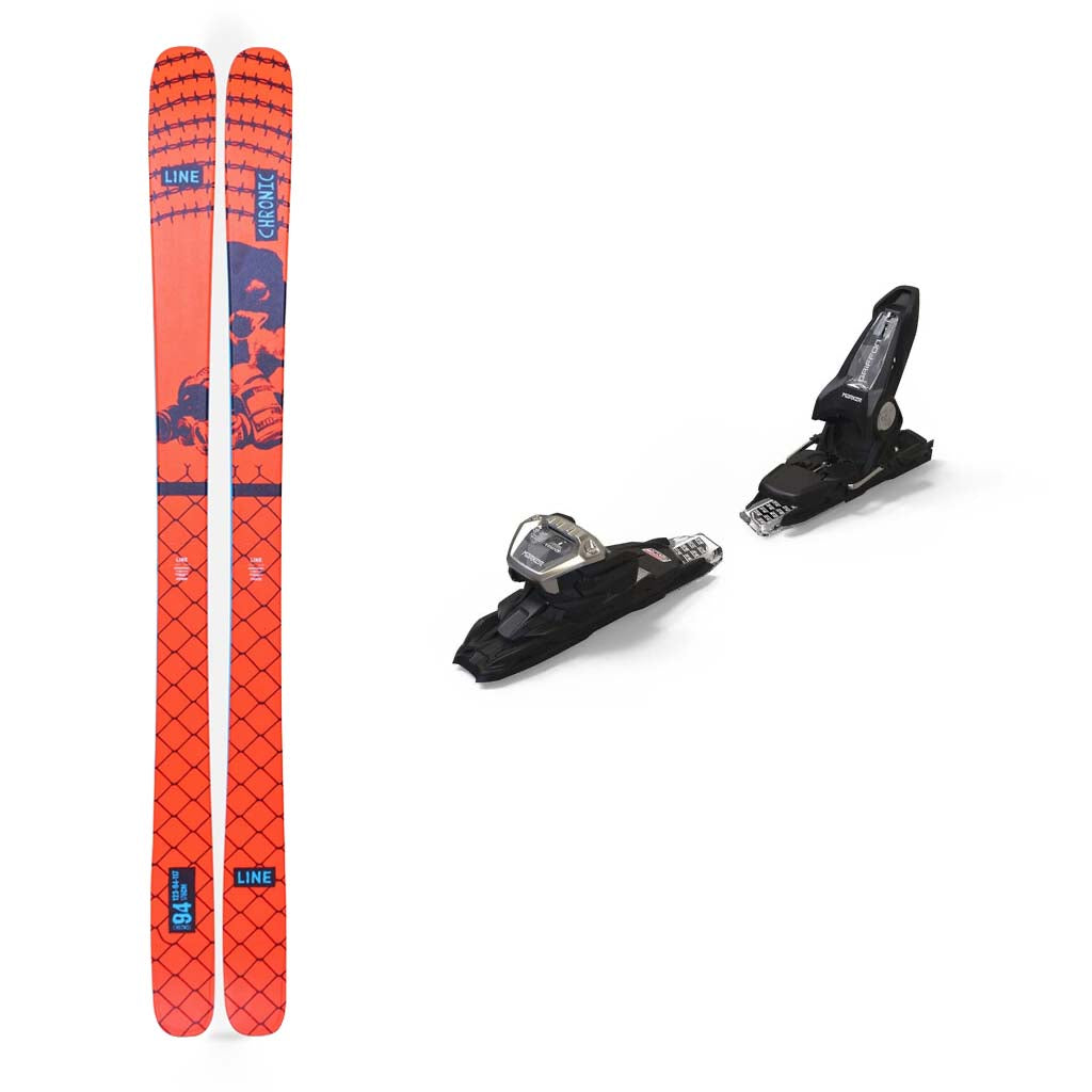 Line Chronic 94 with Marker Griffon 13 Park Demo Skis 2026 – Aspen Ski ...