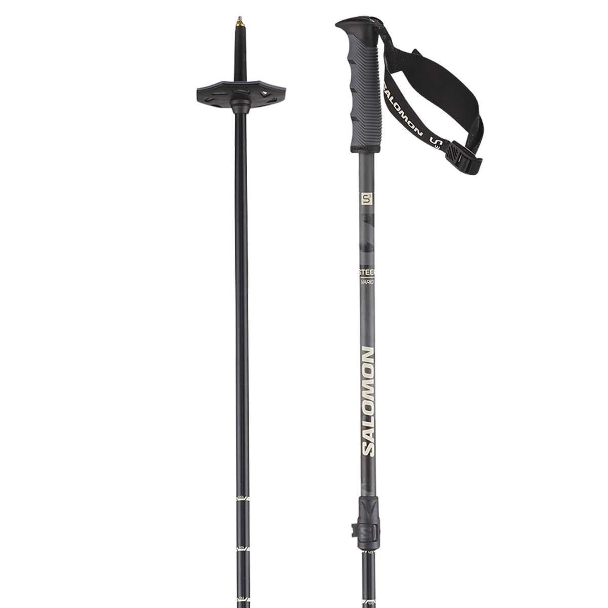 Salomon Steep Vario S3 Adult Ski Poles 2026 – Aspen Ski And Board